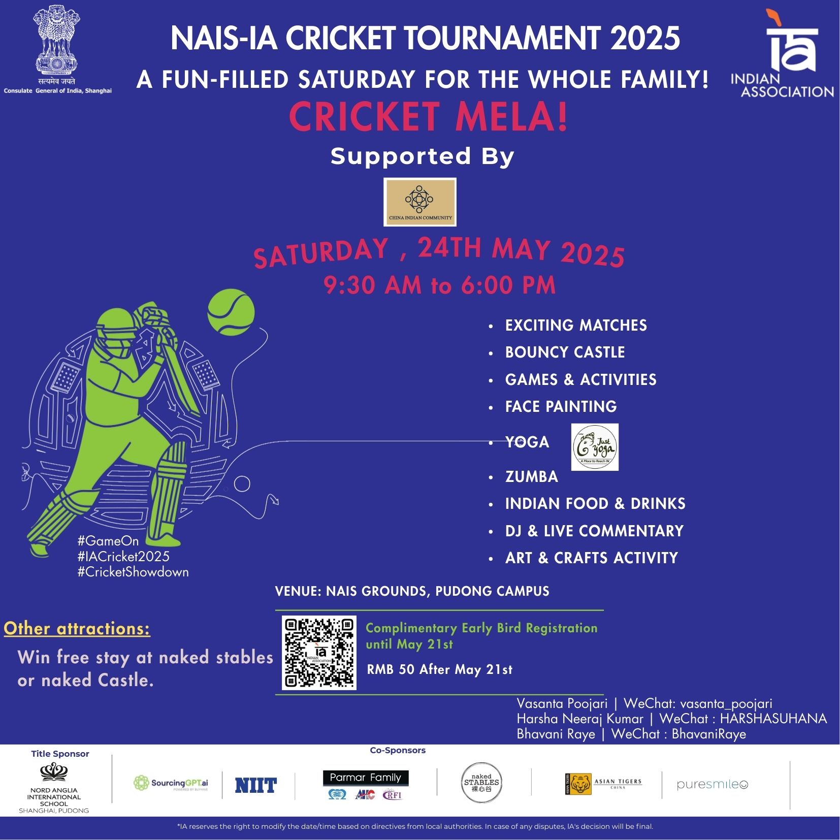 IA Cricket - 2025 - IA Shanghai